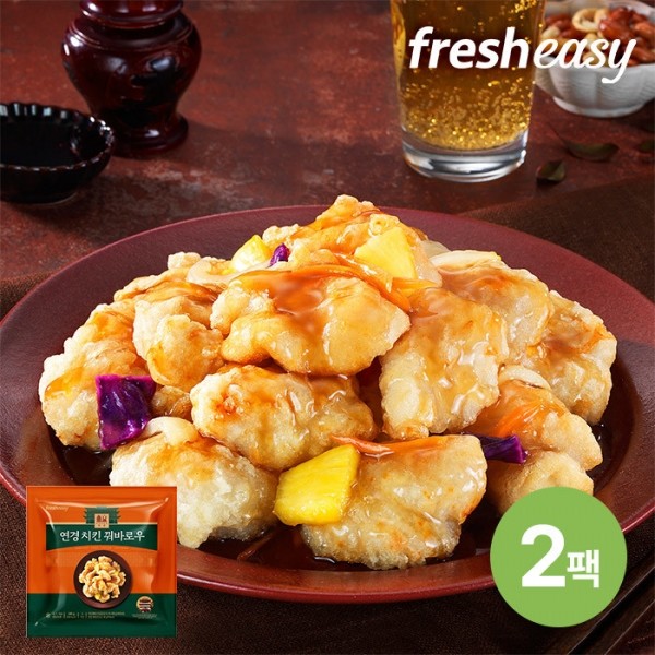 [프레시지] [연경] 치킨꿔바로우 340g 2팩 - CJ프레시마켓