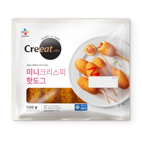 크레잇 크리스피핫도그 800g (80g*10입) - CJ프레쉬마켓 - 운영