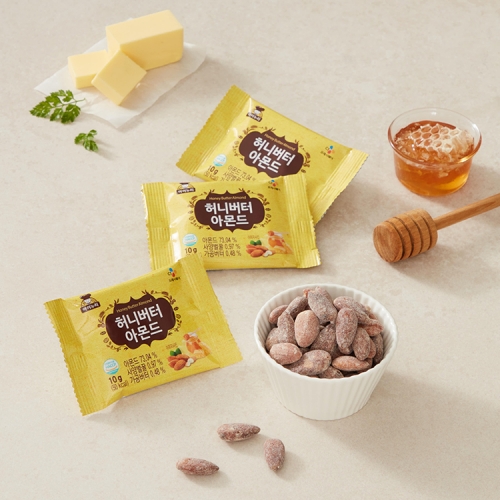 아이누리 허니버터아몬드 10gx40개 400g - CJ프레시마켓
