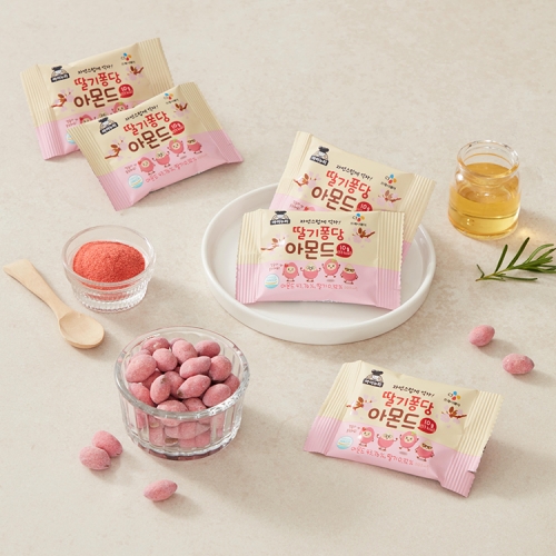 아이누리 딸기퐁당 아몬드 10gx40개 400g - CJ프레시마켓