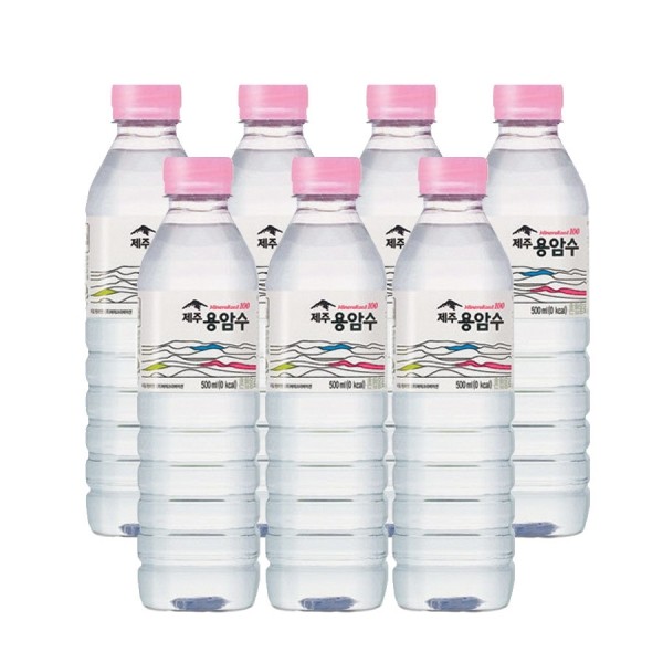 제주용암수 500ml x 20개 용암해수 맑은 알칼리 미네랄 생수 물 - CJ프레시마켓