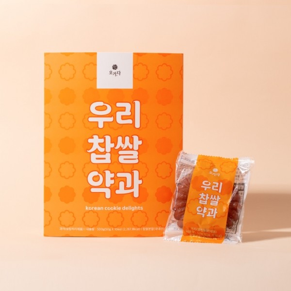 [Since 2009] 오가다 우리찹쌀약과 세트(50g x 10개) - CJ프레시마켓