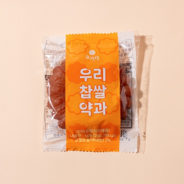 [Since 2009] 오가다 우리찹쌀약과 세트(50g x 10개) - CJ프레시마켓